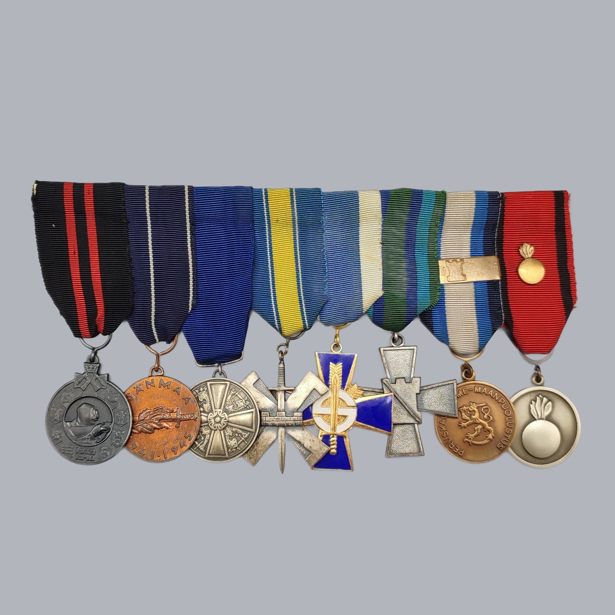 FINNISH MEDALS OF A WINTER WAR VETERAN – Peter Mustonen
