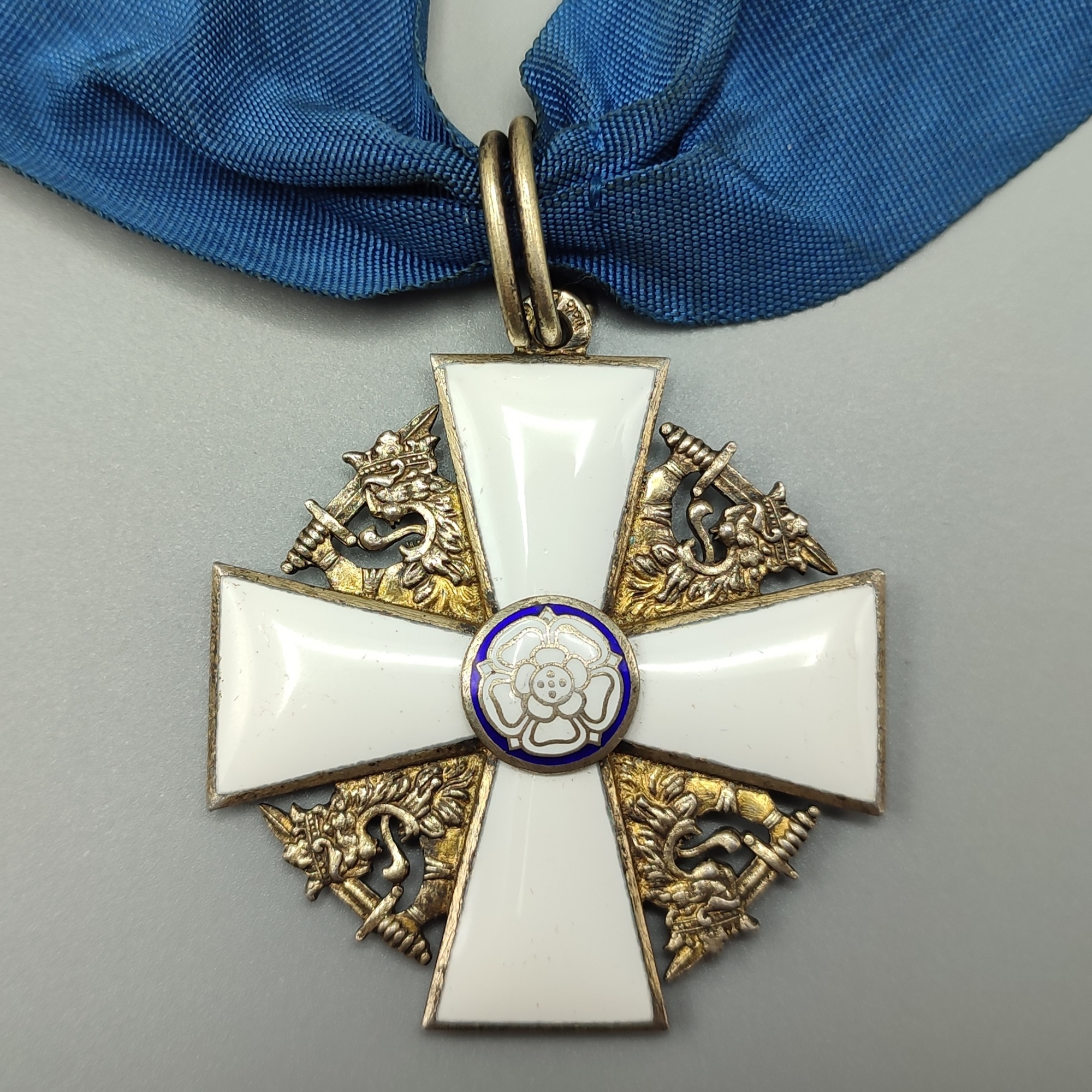 FINNISH COMMANDER CROSS OF THE WHITE ROSE OF FINLAND – Peter Mustonen